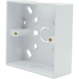 Deta TTE 1-Gang Surface Pattress Box 32mm - Screwfix