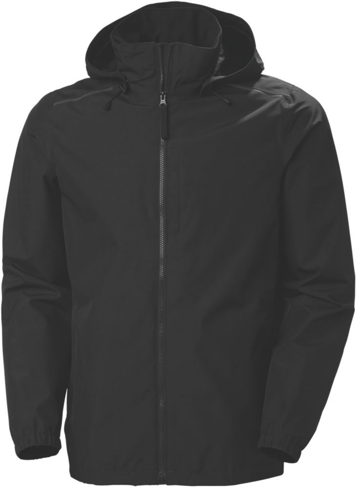 Helly Hansen Manchester 2.0 Shell Waterproof Jacket Black Small Size 36 ...