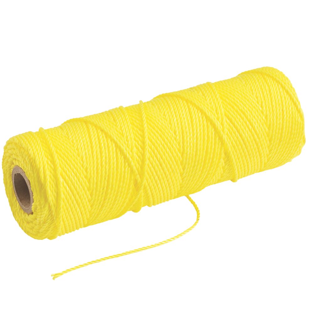Tayler Tools High Visibility Builders Line Yellow 105m