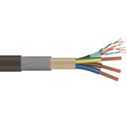 Time EV-Ultra Black 3-Core 6mm² & Cat 5e 4-Pair Armoured EV Charging ...