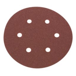 Flexovit 80 Grit Sanding Discs 6 Pack - Screwfix