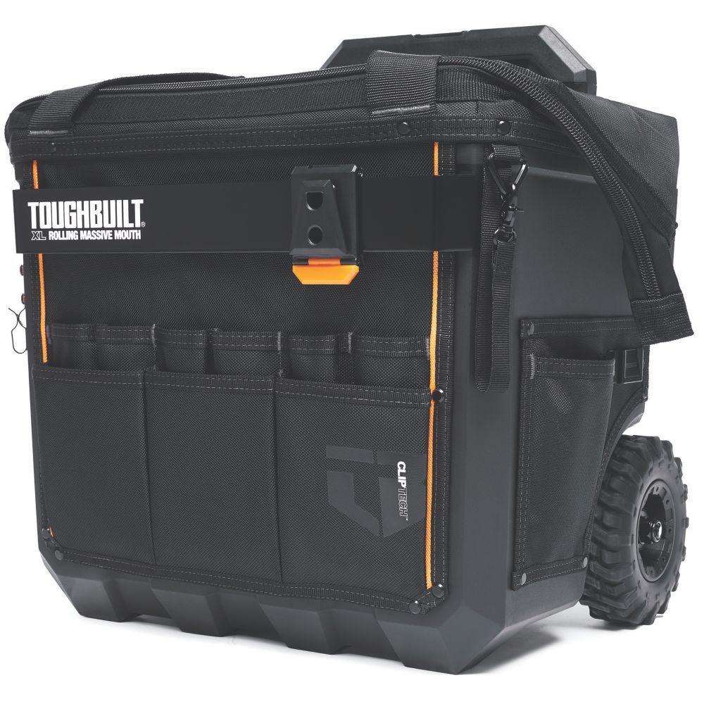 Toughbuilt Massive Mouth XL Rolling Bag 14.5" - Screwfix