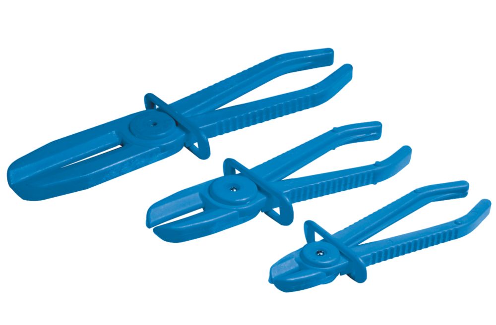Silverline Flexible Hose Clamp Set 3 Pcs Screwfix