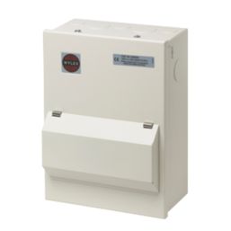 Wylex 7-Module 5-Way Part-Populated Main Switch Consumer Unit - Screwfix
