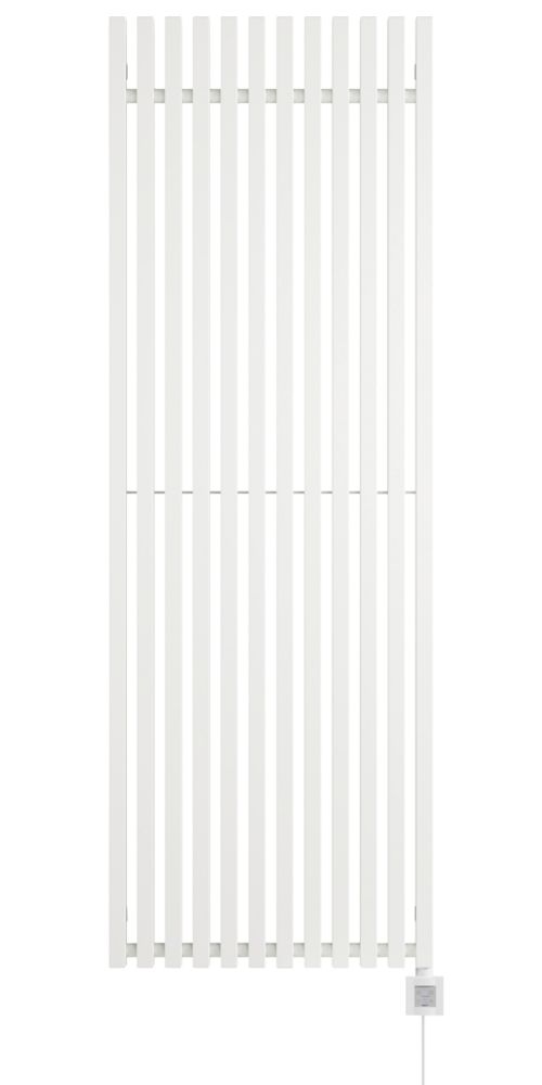 Terma Triga E Wall-Mounted Oil-Filled Radiator Textured White 1000W ...