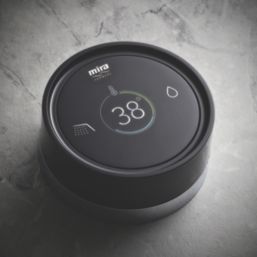 Mira Platinum Remote Single Outlet Gravity-Pumped Thermostatic Black ...