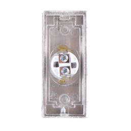 British General Wired Door Chime Bell Push Polished Chrome - Screwfix