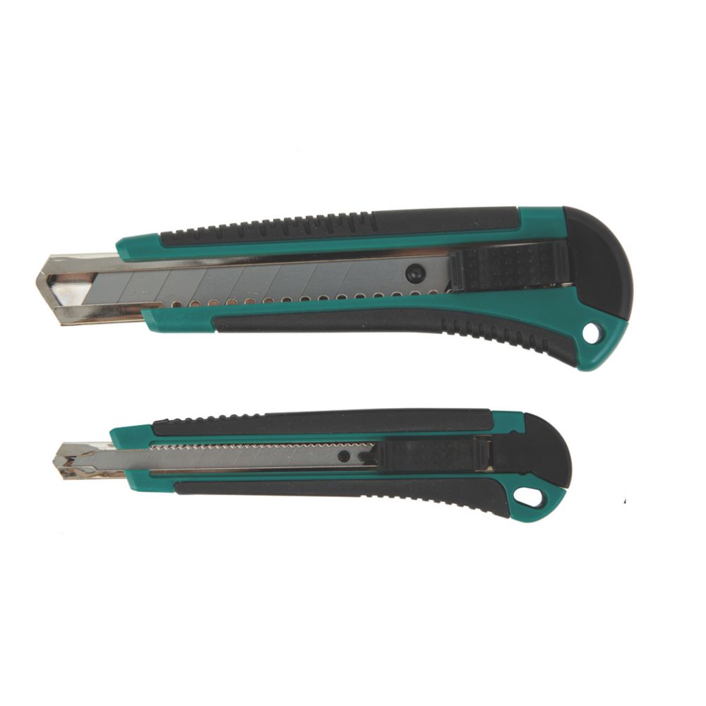 KN22 Snap-Off Knife Set 2 Pieces - Screwfix