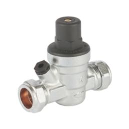Flomasta Pressure Reducing Valve 1 - 16bar 22mm x 22mm - Screwfix