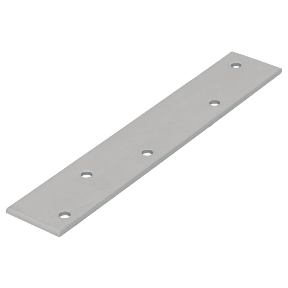 Magnodur Mending Plates Silver 170mm x 30mm x 2mm 10 Pack - Screwfix