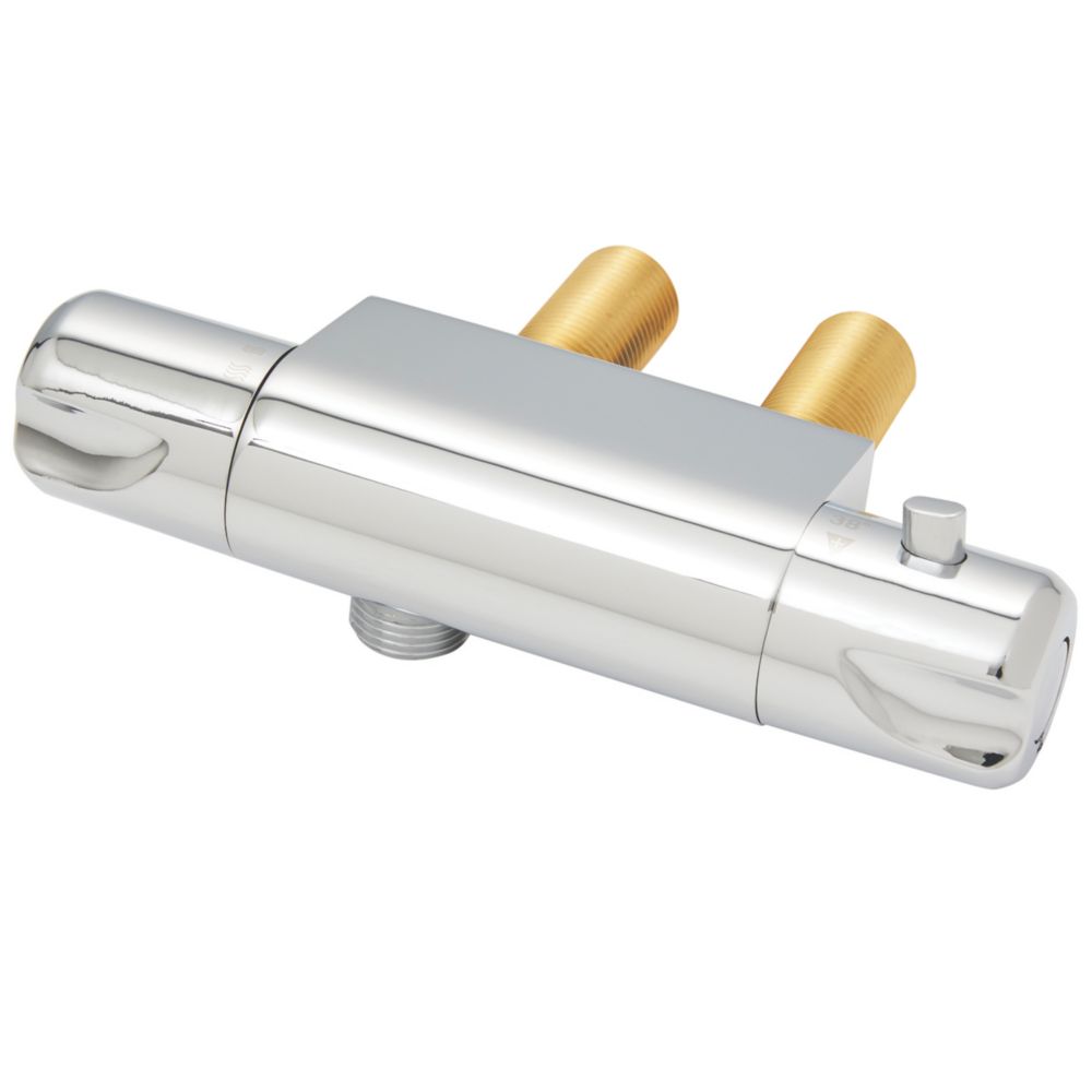 Highlife Bathrooms ASP Exposed Single Outlet Thermostatic Chrome Mini ...