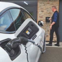 Masterplug 1 Port 7.4kW Mode 3 Type 2 Plug Tethered Smart EV Charger ...