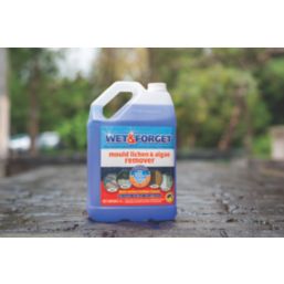 Wet & Forget Mould, Lichen & Algae Remover 5Ltr - Screwfix