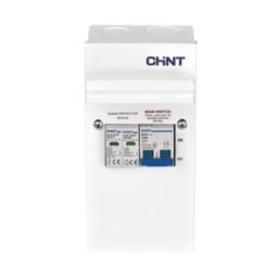 Chint NX3 Series 4-Module 4-Way Populated SPD Enclosure Kit - Screwfix