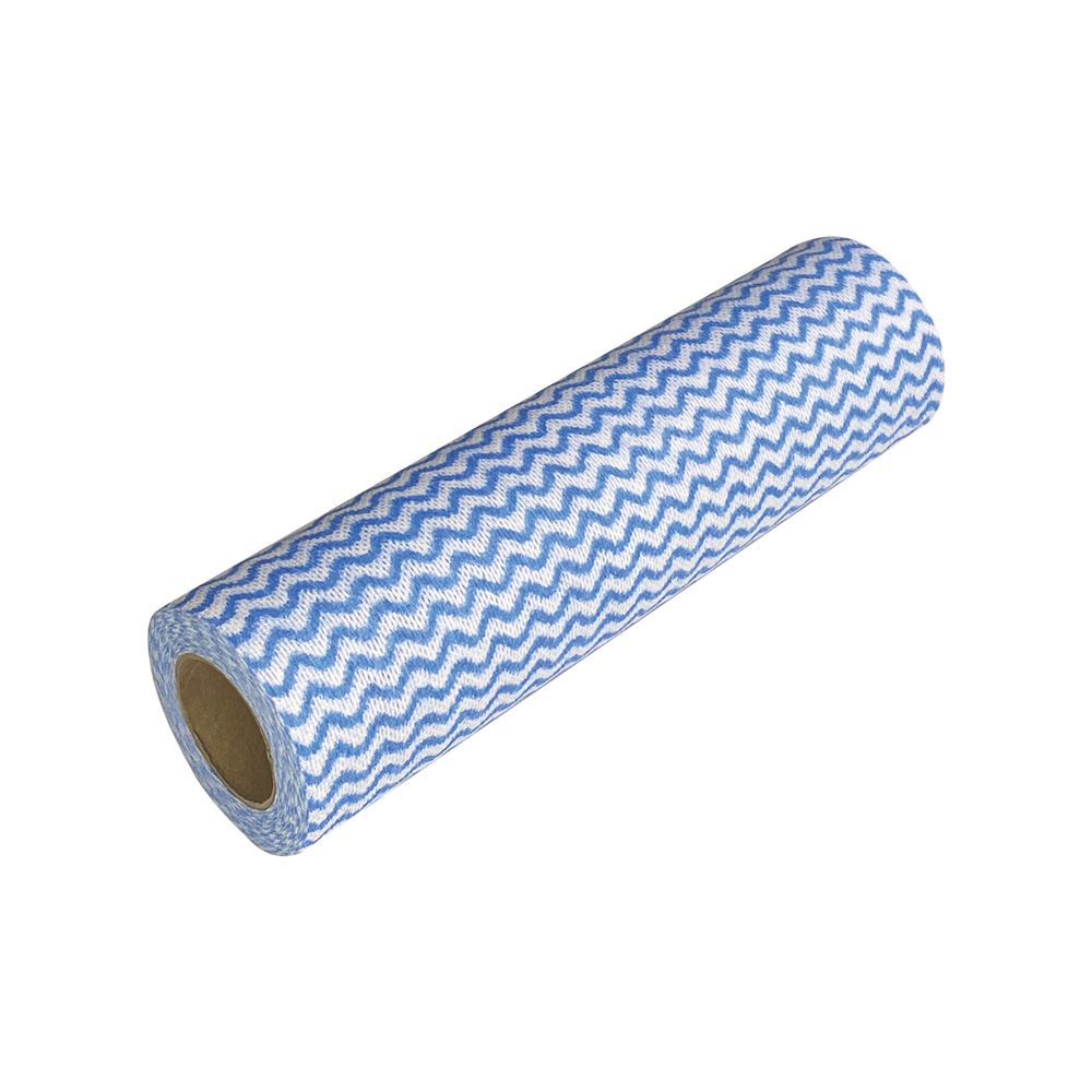 Essentials Cloths on a Roll Blue 37cm x 22cm - Screwfix
