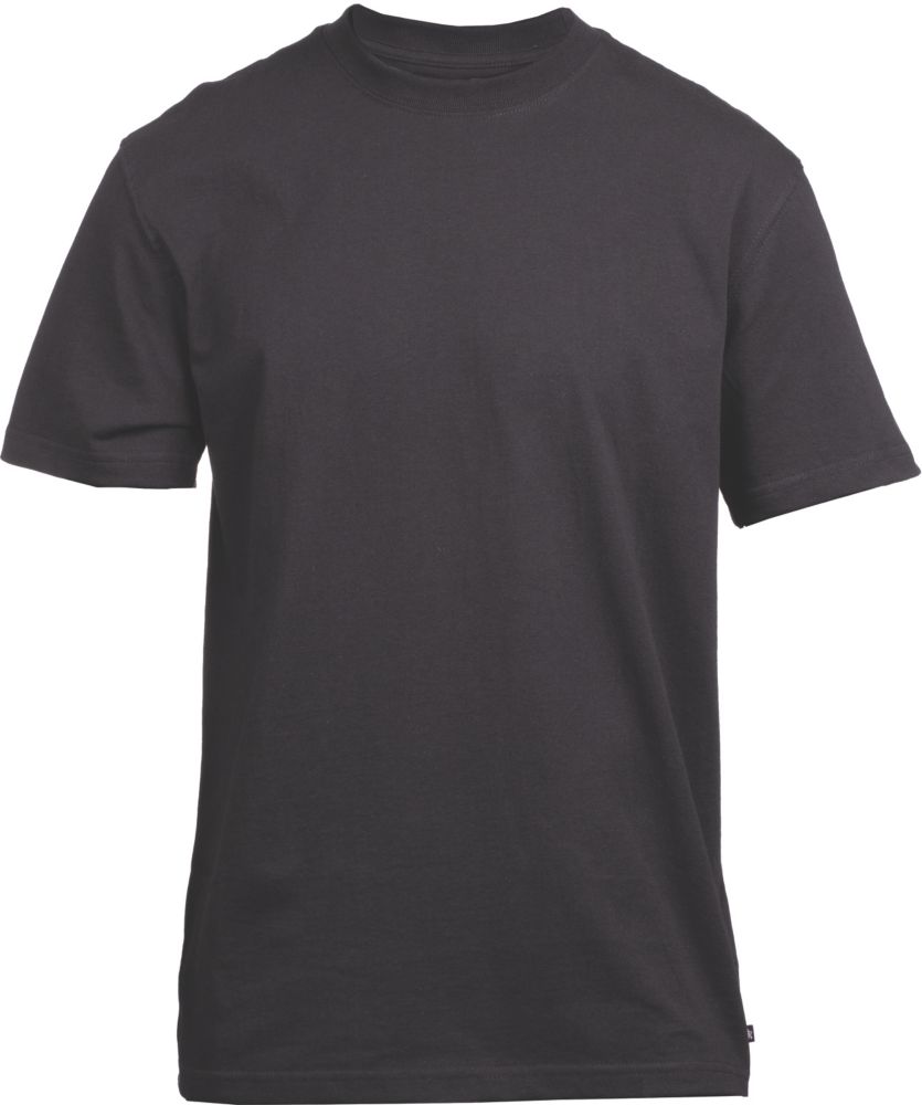 Dickies Everyday Short Sleeve T-Shirt Black Small 34" Chest - Screwfix