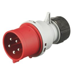 MK 32A 3P+N+E Site Service Plug 380-415V - Screwfix