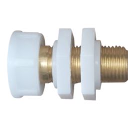 Flomasta Plastic & Brass Part 3 Side Entry Fill Valve 1/2" - Screwfix