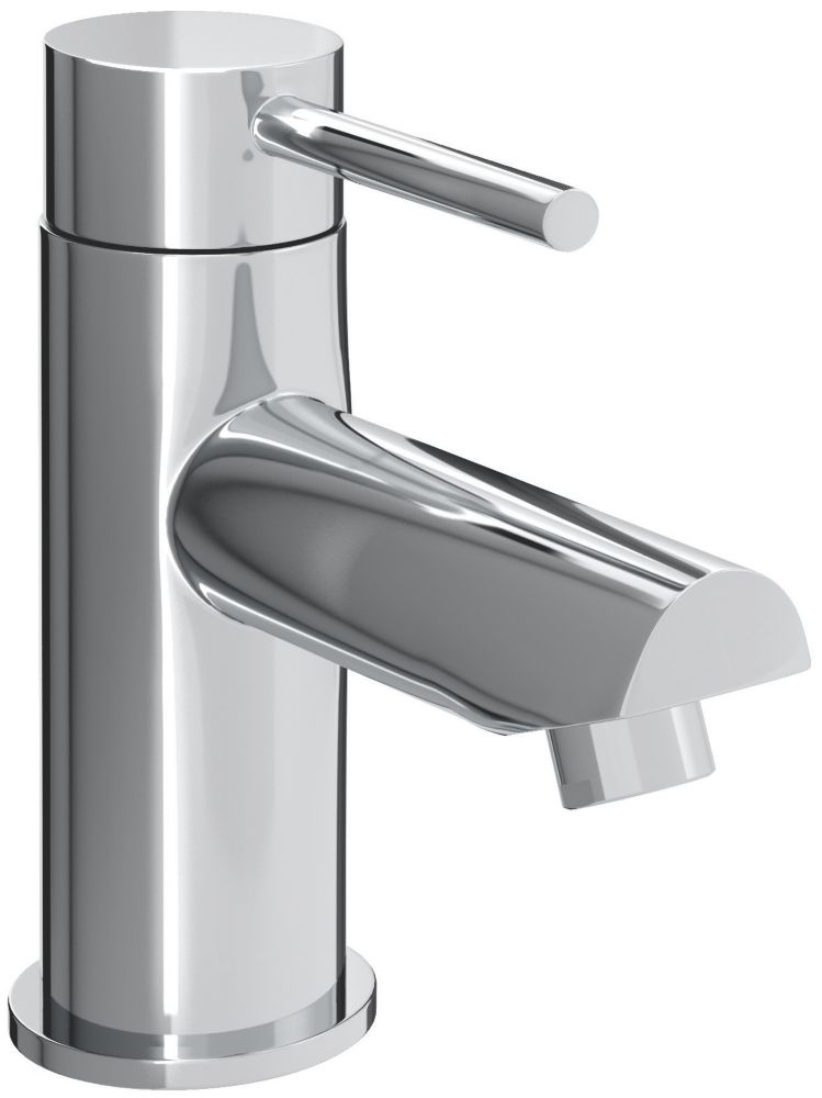 Bristan Blitz Mini Chrome 129mm Cloakroom Lever Mono Basin Mixer Tap ...