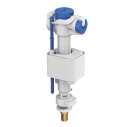 Flomasta Bottom or Side-Entry 4-in-1 Fill Valve 1/2 & 3/8" - Screwfix