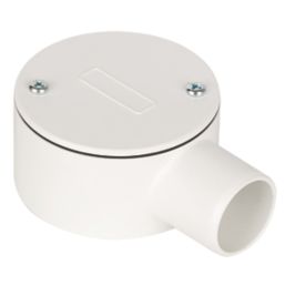 Deta TTE 1 Way 25mm Terminal Box White - Screwfix