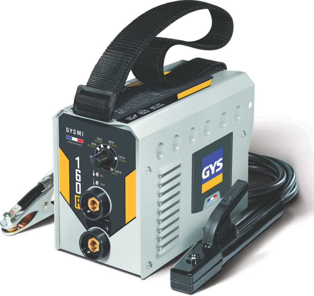 Gys 030077 GYSMI 160P 160A MMA ARC Welder 240V - Screwfix