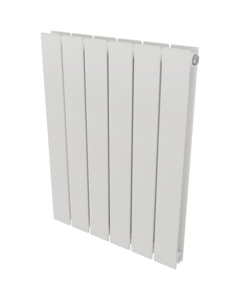 Ximax Oceanus 600mm x 445mm 1464BTU White Vertical Designer Radiator ...