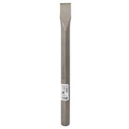 Bosch Hex Shank Straight Flat Chisel 36mm x 400mm - Screwfix