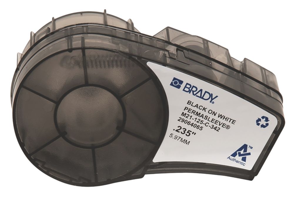 Brady 110923 White PermaSleeve 2.13m - Screwfix