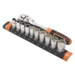Magnusson 1/2" Drive 12-Point Socket Set 13 Pieces - Screwfix