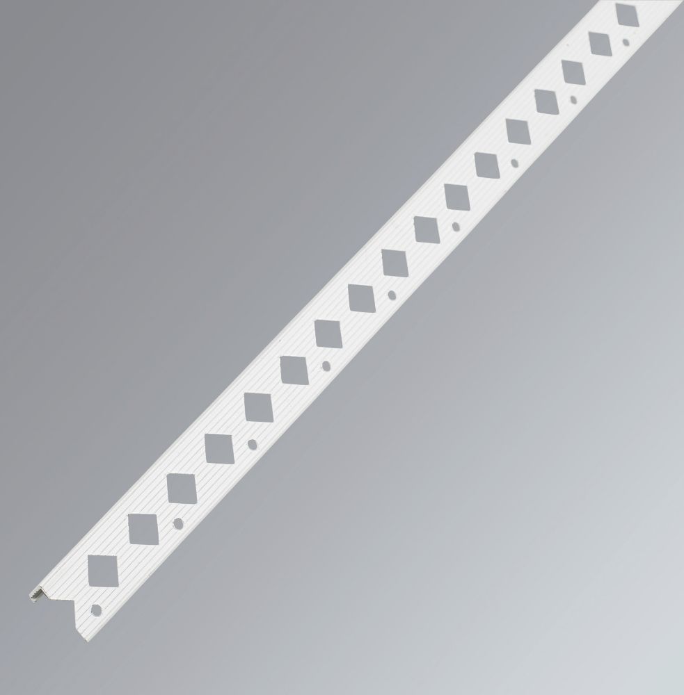 Internal Stop Plasterers Beads 12mm x 3m 5 Pack - Screwfix