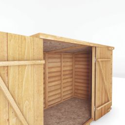 Mercia Value 6' x 3' (Nominal) Pent Timber Bike Store - Screwfix