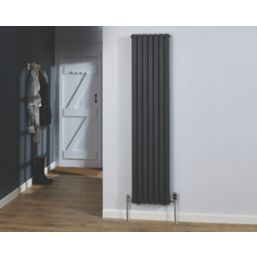 Ximax Fortuna 1800mm x 410mm 4147BTU Anthracite Vertical Designer ...