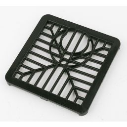 FloPlast Gulley Grid Black 150mm x 150mm - Screwfix