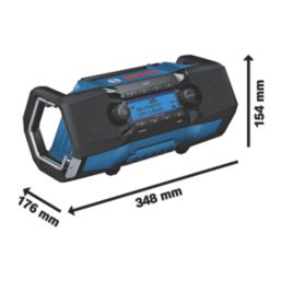 Bosch GBP 18 V-2 SC 230V or 18V DAB+ / FM Site Radio - Screwfix