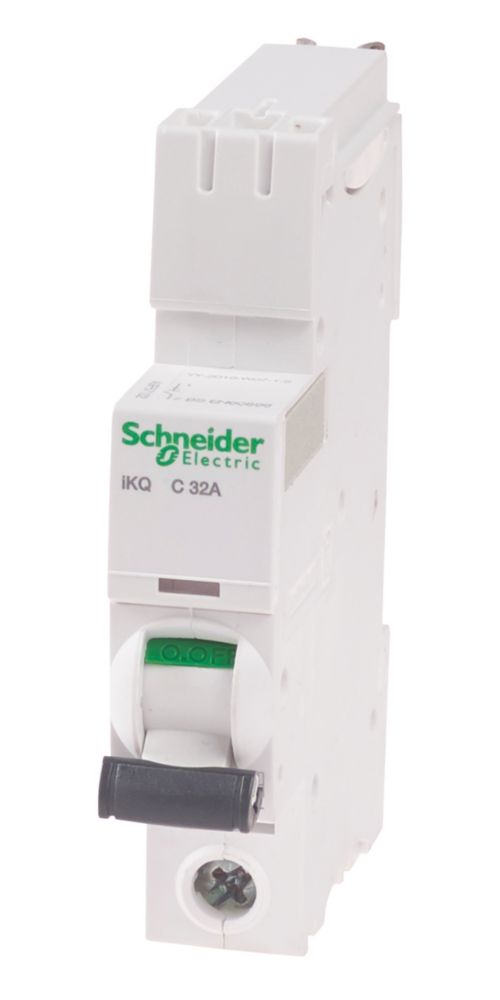 Schneider Electric IKQ 32A SP C Curve MCB - Screwfix