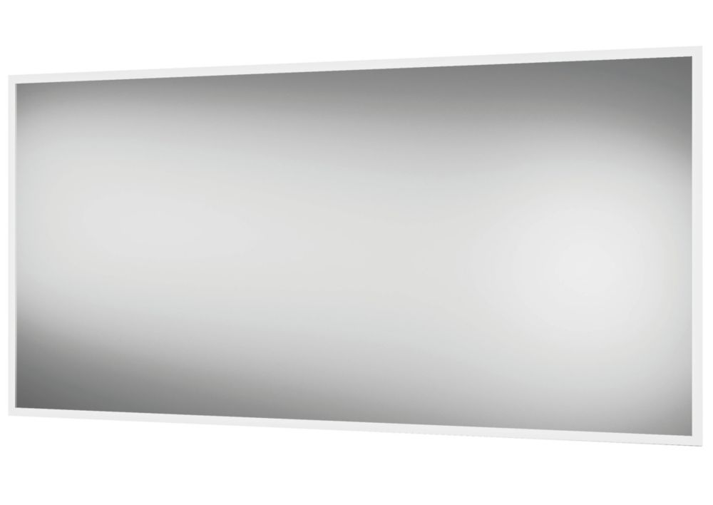 Sensio Glimmer Pro Rectangular Seamless Edge CCT Mirror With 3015lm LED ...