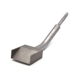 Armeg SDS Plus Shank Cranked Channelling Chisel 55mm x 225mm - Screwfix