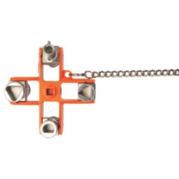 Bahco 9-Way Radiator & Services Cabinet Key - Screwfix