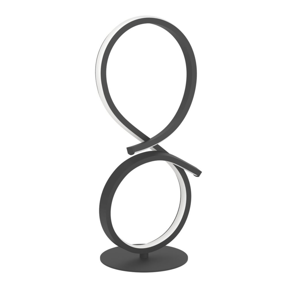 Eglo Serpins Mains LED Table Lamp Black 11.4W 1400lm - Screwfix