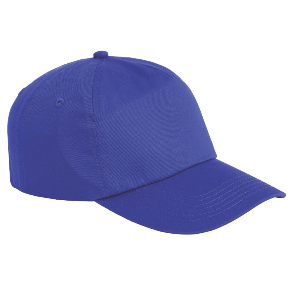 Beechfield Original 5 Panel Cap Royal Blue - Screwfix