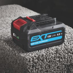 Erbauer EBAT18-Li-4 18V 4.0Ah Li-Ion EXT Battery - Screwfix