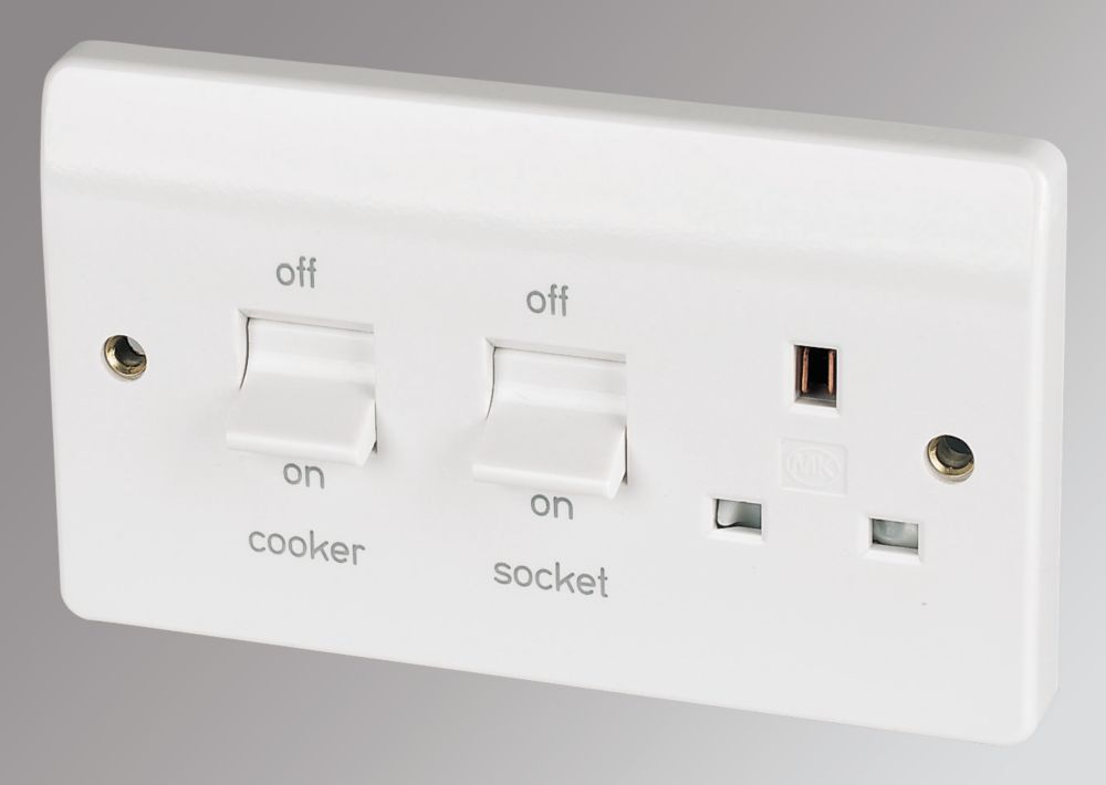 MK Cooker Switches | Switches & Sockets | Screwfix.com