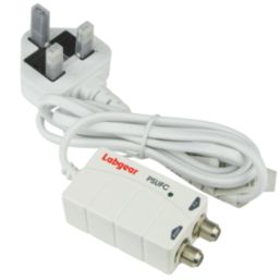 Labgear LDL206BLP 6-Way Aerial Amplifier with Bypass - Screwfix