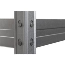 Essentials 5-Tier Metal Garage Shelving Unit 900mm x 450mm x 1800mm ...