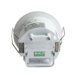 MARK Indoor & Outdoor White PIR Motion Sensor 360° - Screwfix