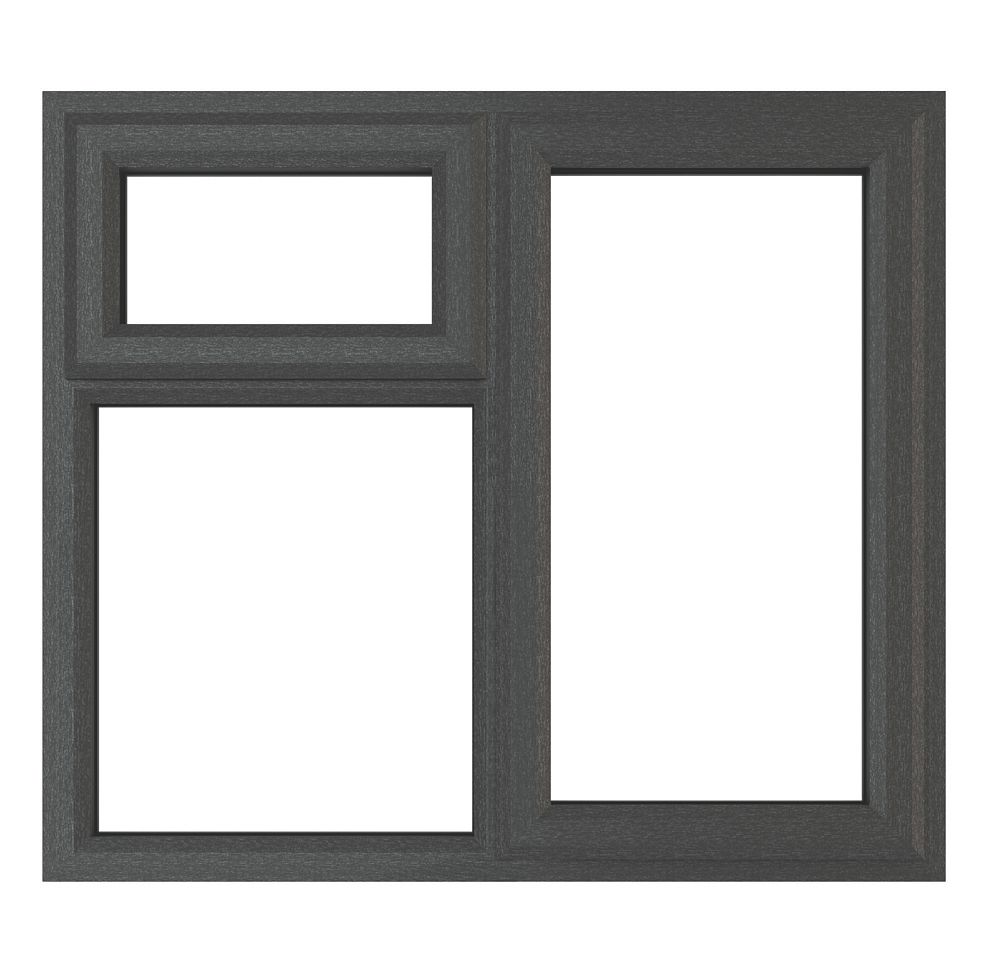 Crystal Right-Hand & Top Opening Clear Triple-Glazed Casement ...