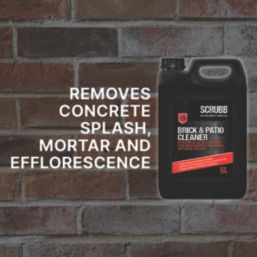 Scrubb Brick & Patio Cleaner 5Ltr - Screwfix