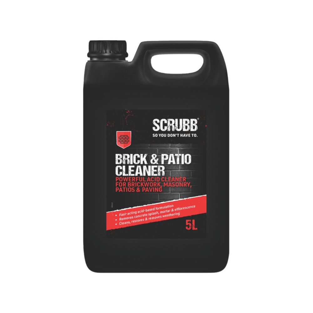 Scrubb Brick & Patio Cleaner 5Ltr - Screwfix