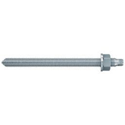 Fischer Zinc-Plated Steel Threaded Rods M12 x 220mm 10 Pack - Screwfix